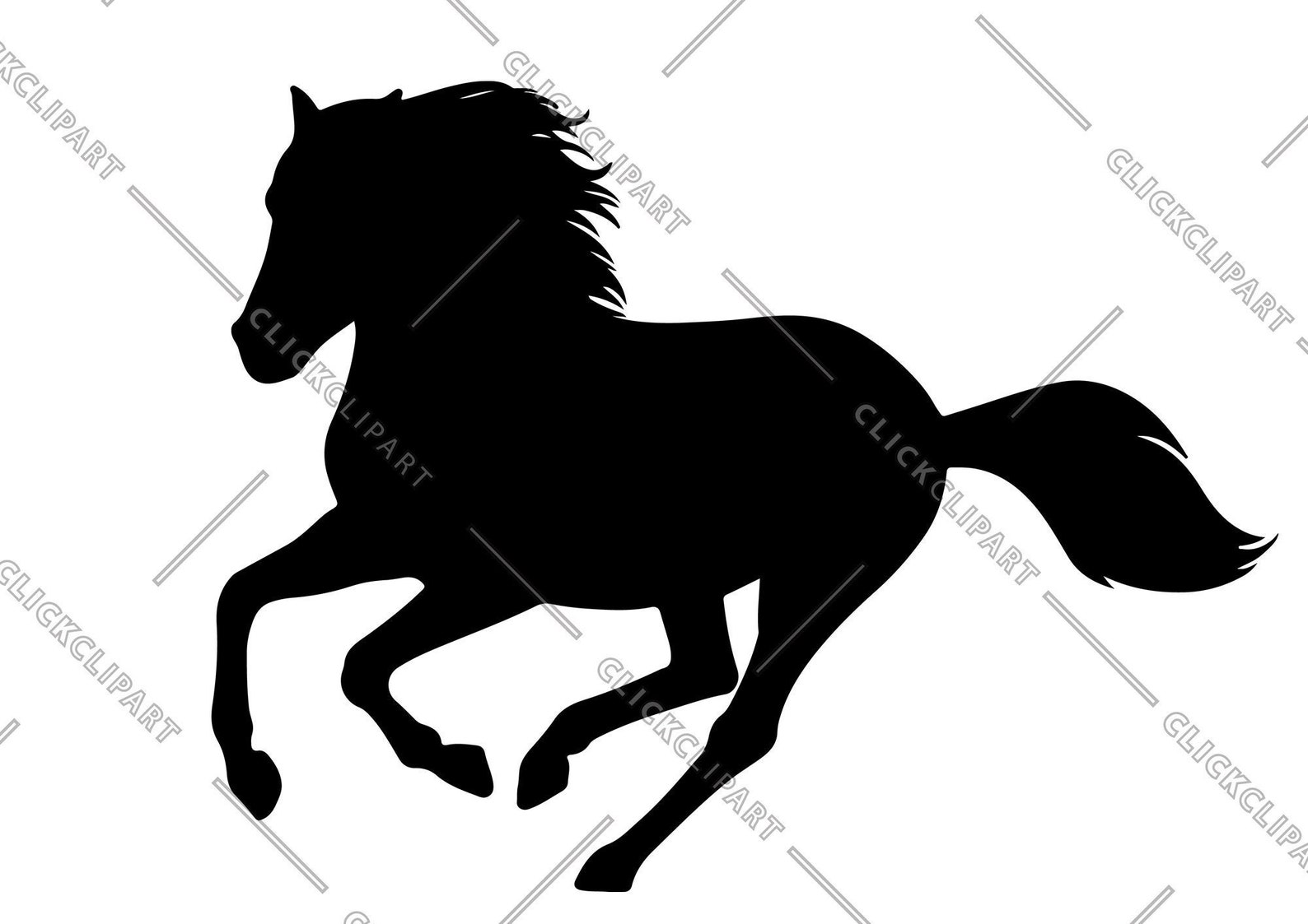 Cheval SVG | Cheval PNG | Clipart de cheval | Silhouette de cheval ...