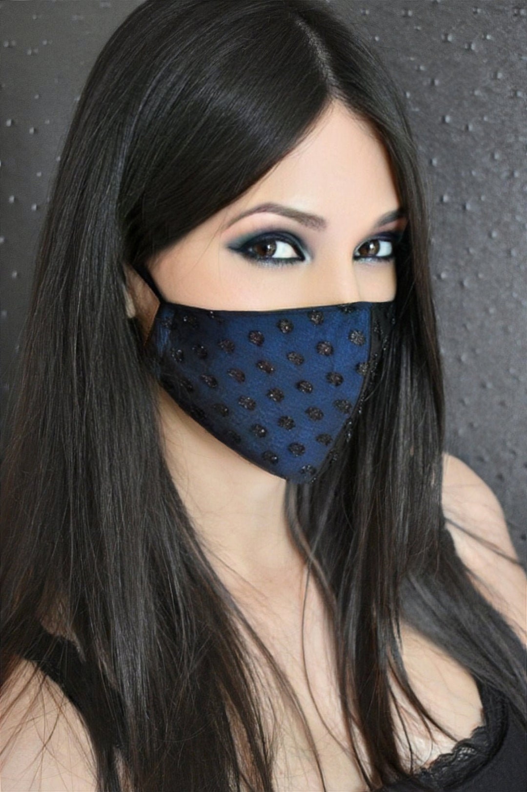 Fashion Face Mask/ Elegant Chiffon Face Mask/ Sequins Mask/ Sexy Mask ...