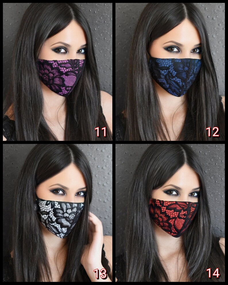 Designer Face Mask/lace Face Mask/satin Face Mask/sexy Face Mask/cotton ...