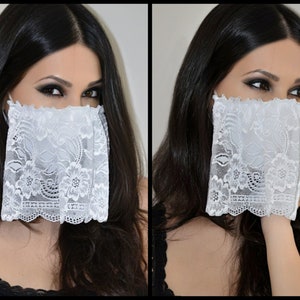 Lace Face Mask/ Cleopatra Face Mask/ Sexy Face Mask/ Designer Face Mask ...