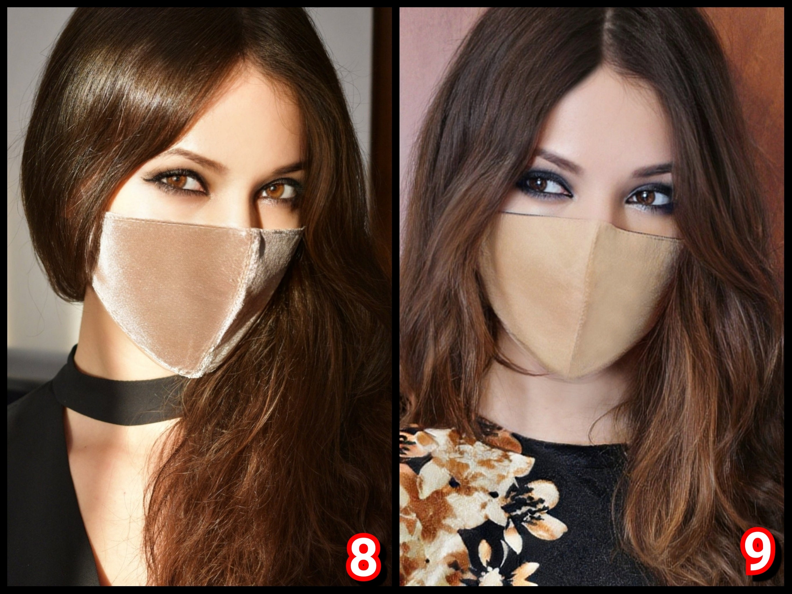 Luxury Velvet Face Mask/lace Face Mask /designer Face | Etsy