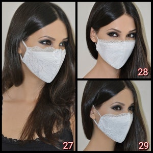 Designer Face Mask/lace Face Mask/satin Face Mask/sexy Face Mask/cotton ...