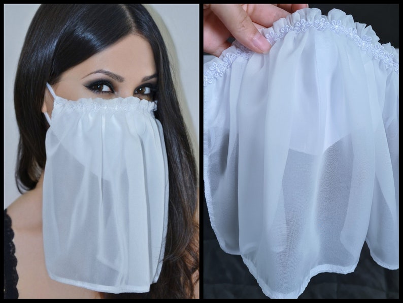 Lace Face Veil/ Cleopatra Face Mask/ Sexy Face Mask/ Designer Face Mask ...