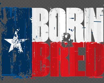 Texas Born - Etsy
