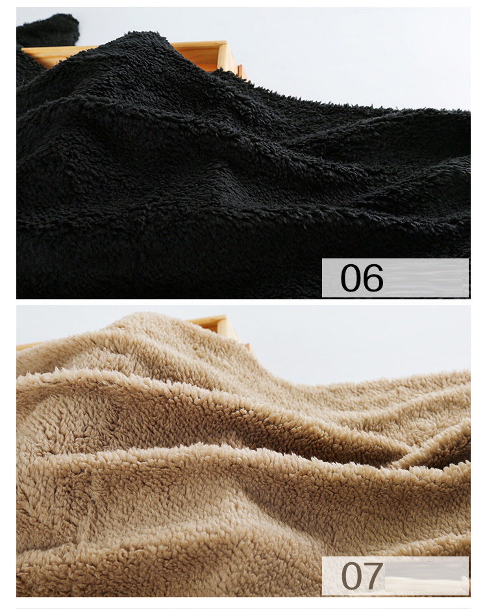 Lamb Wool Fabric Lamb Faux Fur Sherpa Fabric Super Soft - Etsy