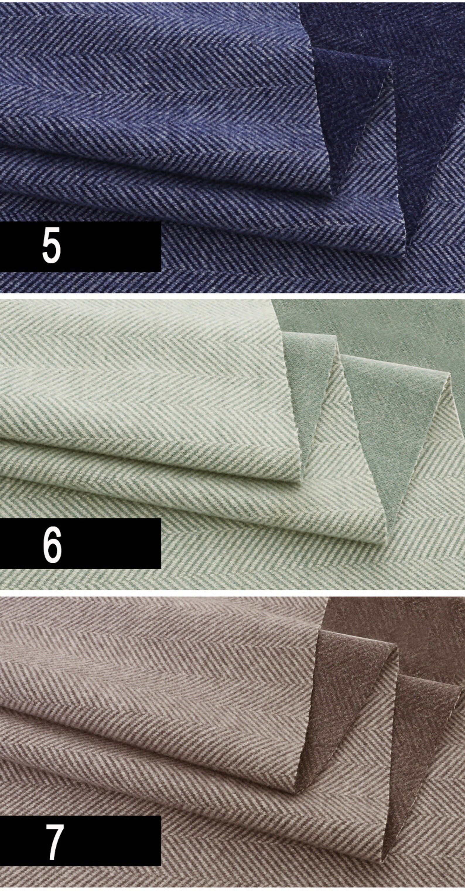 Textured Wool Fabric Faux Wool Fabric Woollen Fabric Winter - Etsy