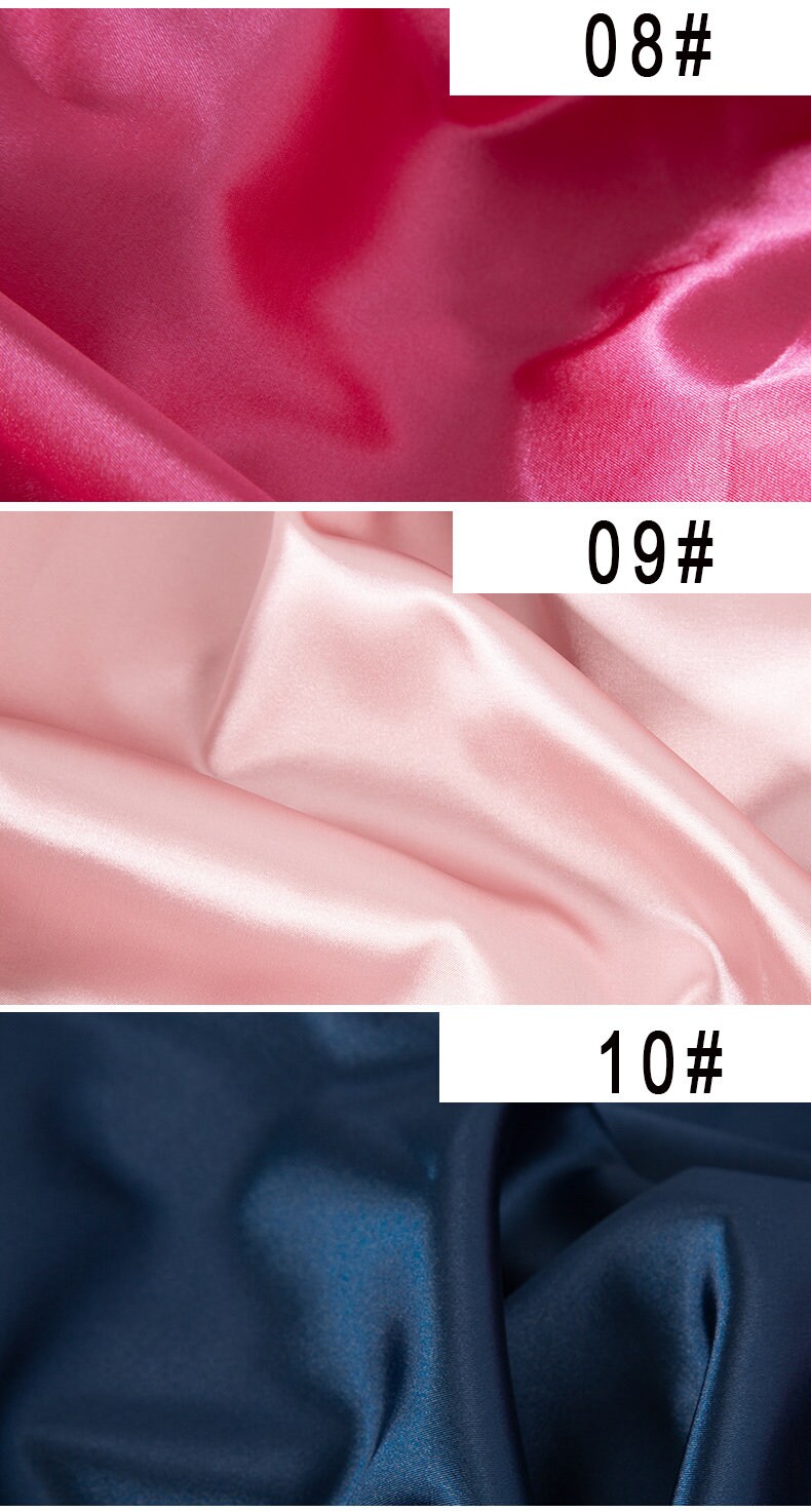 Stretch Charmeuse Satin Fabric Soft Fabric Shiny Satin | Etsy