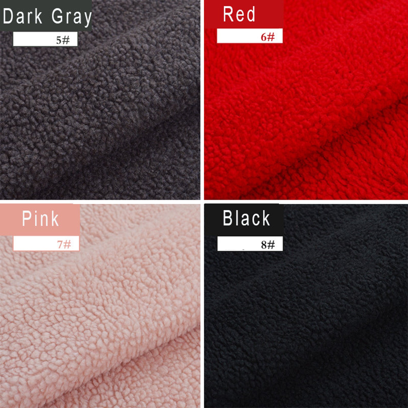 Thick Lamb Wool Fabric Warm Lamb Velvet Fabric Lamb Faux | Etsy UK