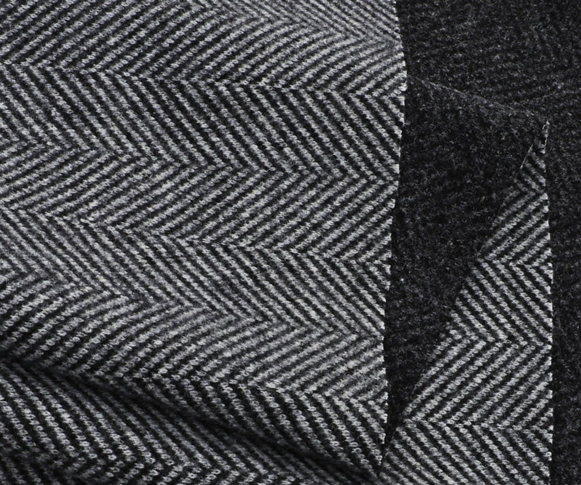 Textured Wool Fabric Faux Wool Fabric Woollen Fabric Winter - Etsy