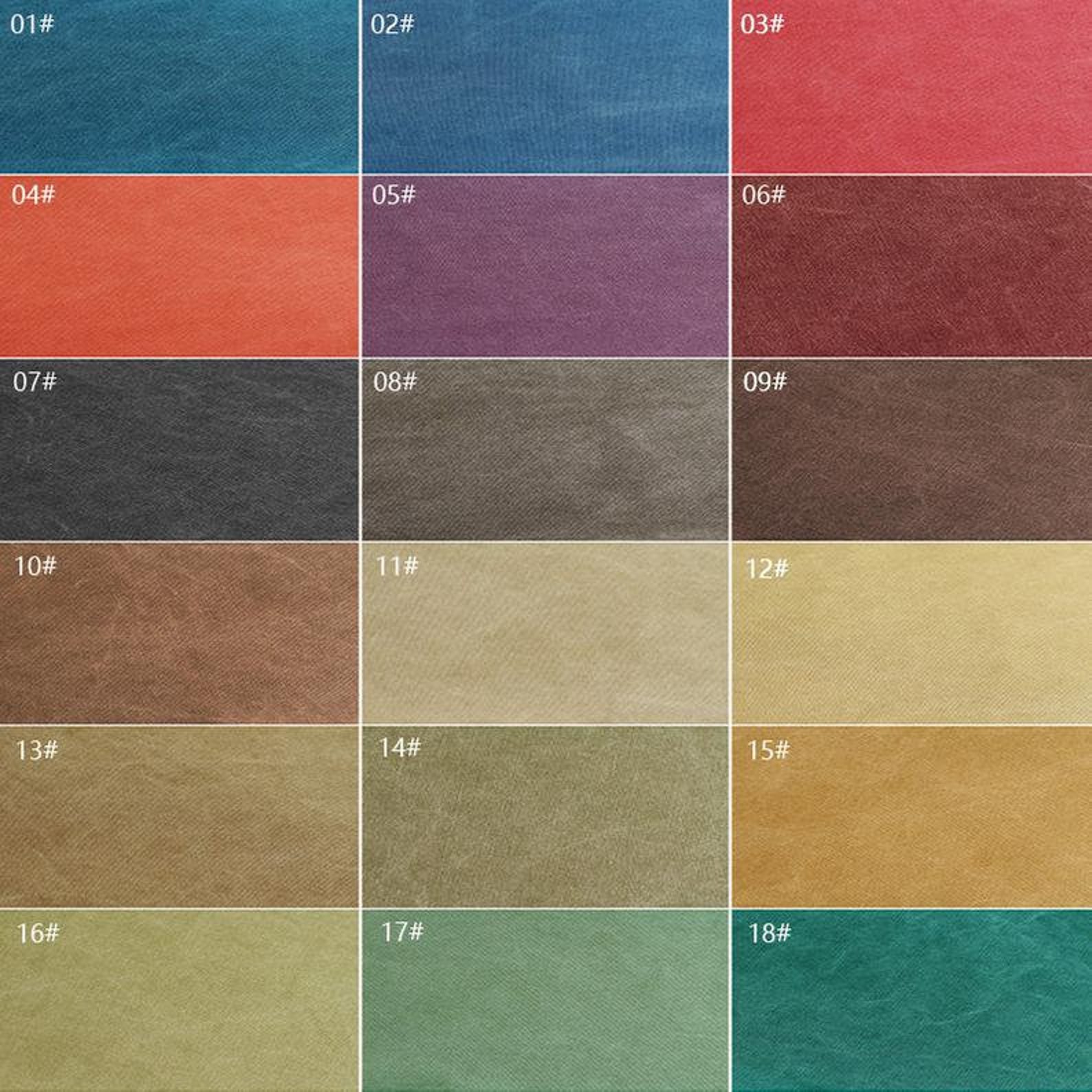 Canvas Fabric, Washed Canvas Fabric, 16oz Cotton Canvas Fabric by the ...