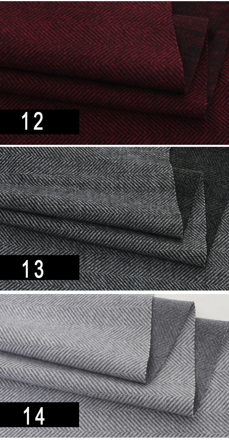 Textured Wool Fabric Faux Wool Fabric Woollen Fabric Winter - Etsy