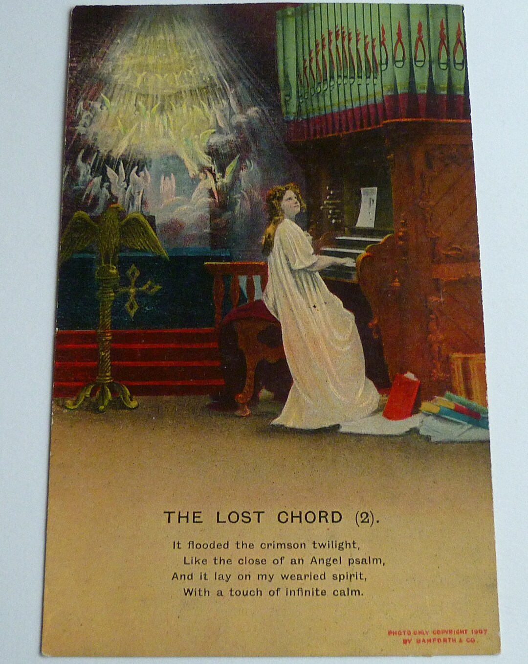 Rare Two Holmfirth Bamforth & Co. Antique Religious Postcards - Etsy