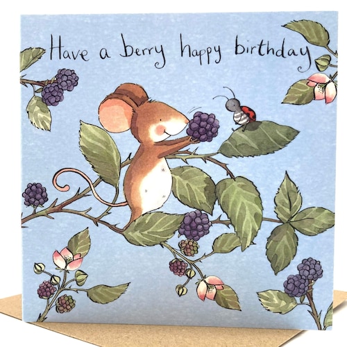 Birthday Card Berry Birthday - Etsy