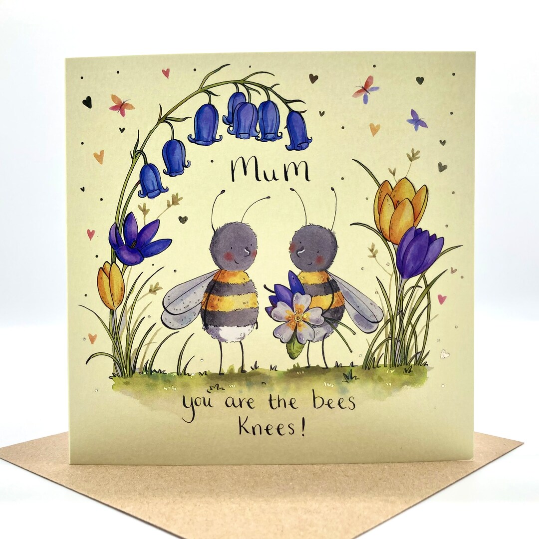 Mother’s Day Card - Bees Knees - Etsy