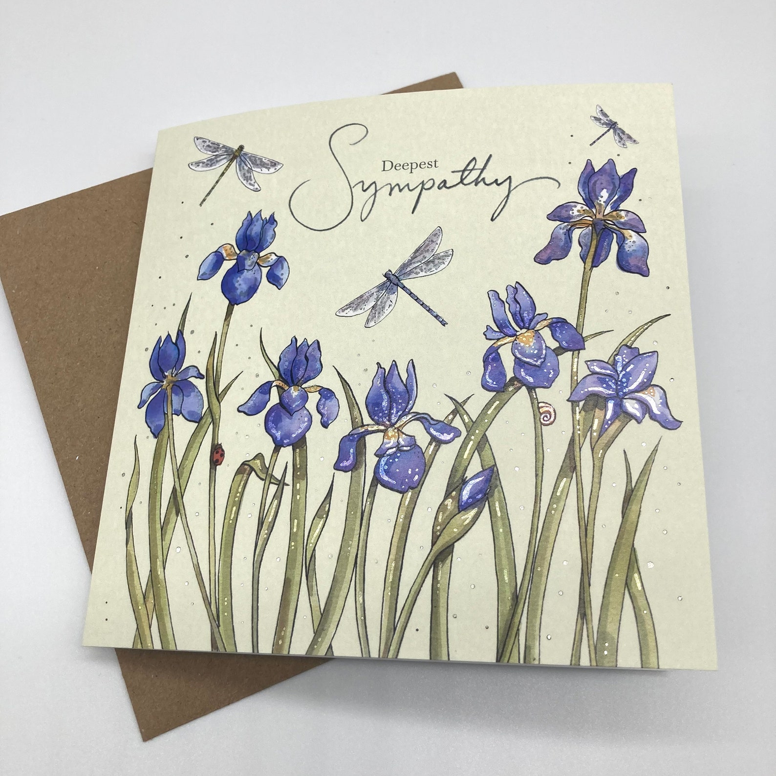 Sympathy Card - Dragonfly Sympathy - Etsy
