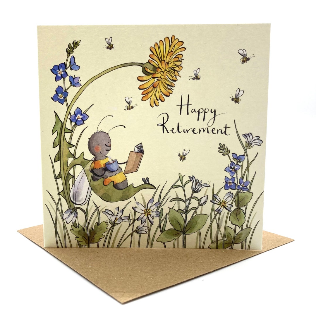 Retirement Card - Etsy