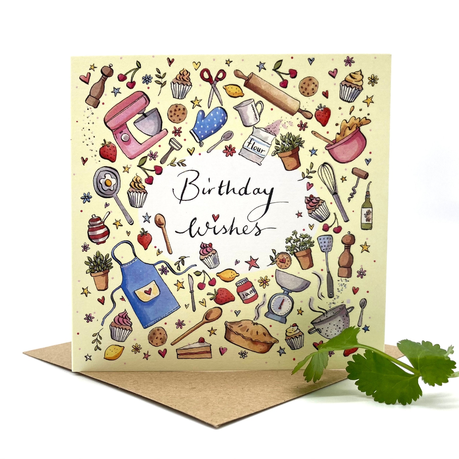 Birthday Card - Baking Birthday - Etsy UK