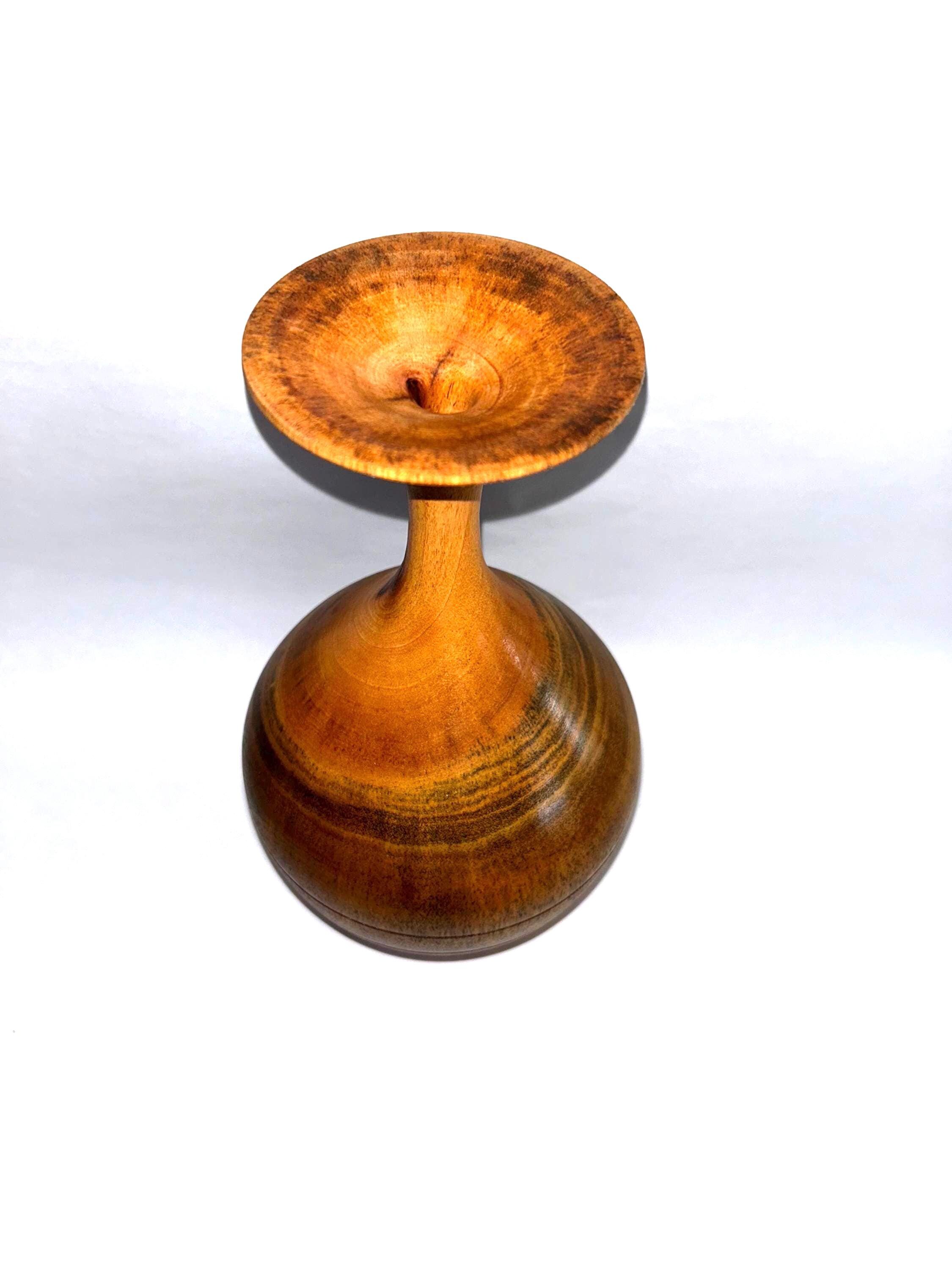 Decorative Handmade Woodturned Vase for Home Decoration - Etsy