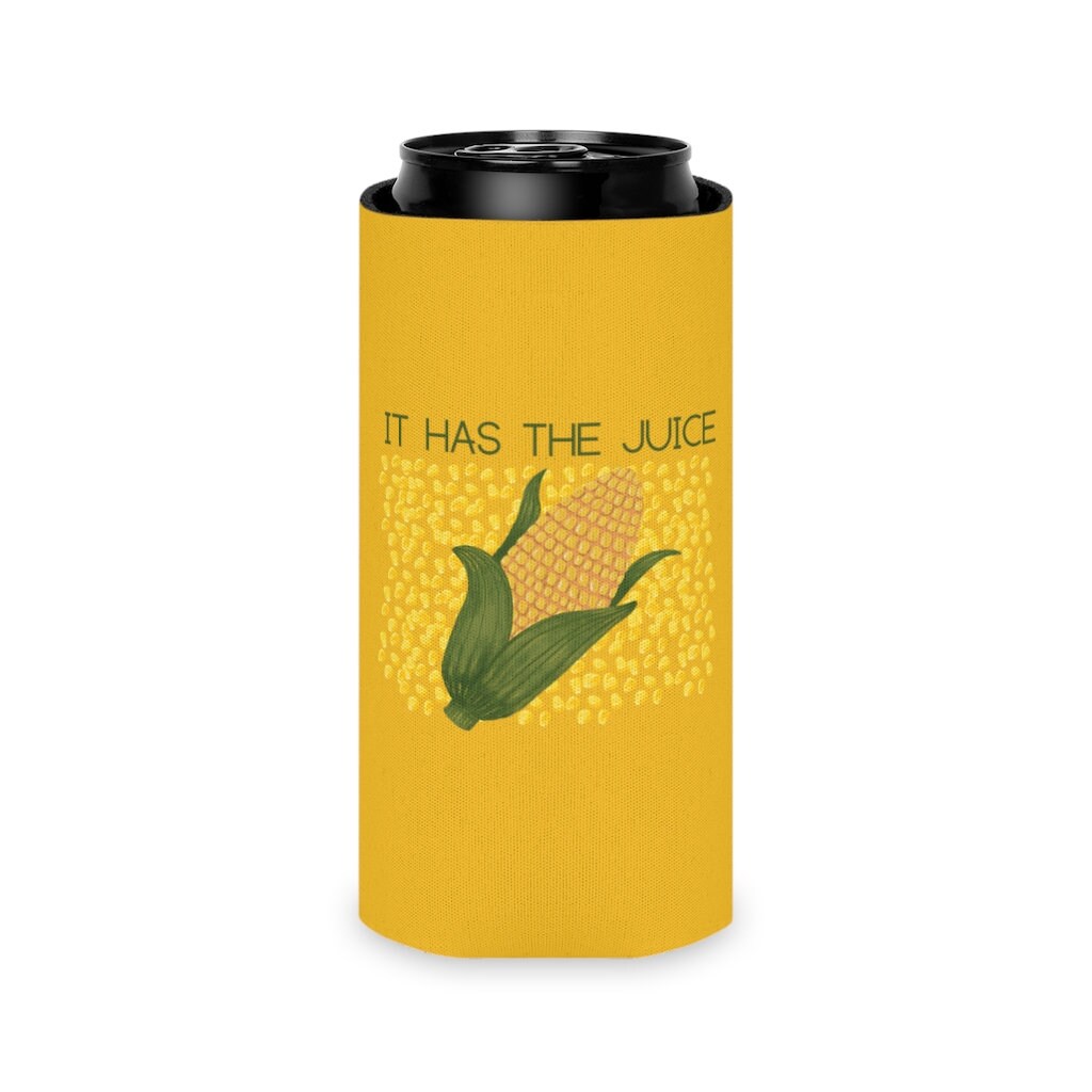 CORN Tik Tok Funny It Has the Juice Can Cooler - Etsy