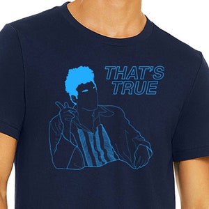 Kramer that's True T-shirt navy/electric - Etsy
