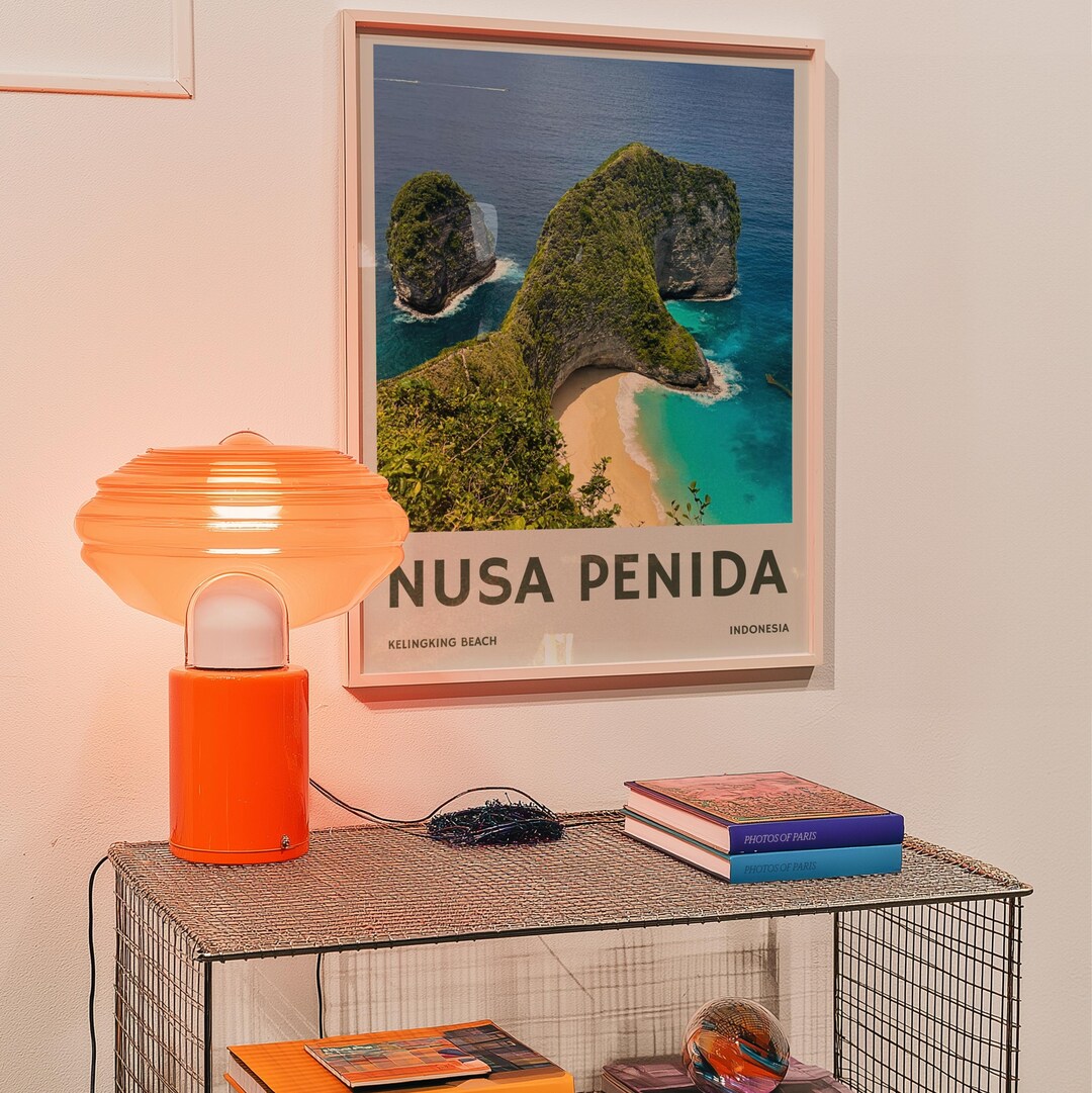 Travel Poster Prints, Nusa Penida Wall Art Decor, Wanderlust Island ...