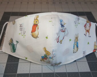 Rabbit Face Mask - Etsy