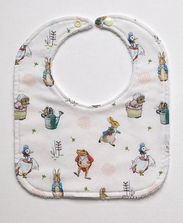 Peter Rabbit and Friends Baby Bib and Face Cloth Set Beatrix - Etsy