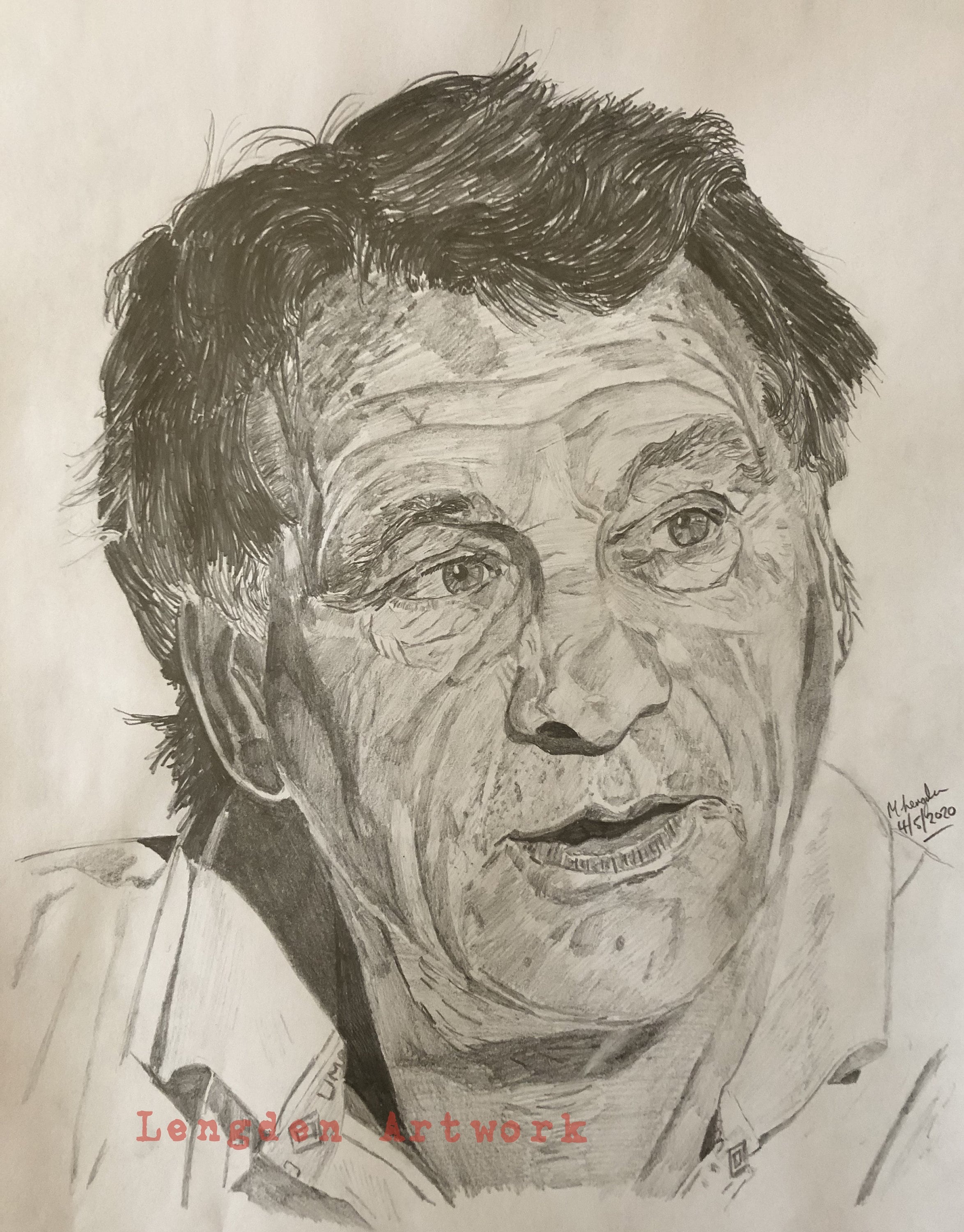 Bobby Robson England 1986 Pencil Sketch Print - Etsy