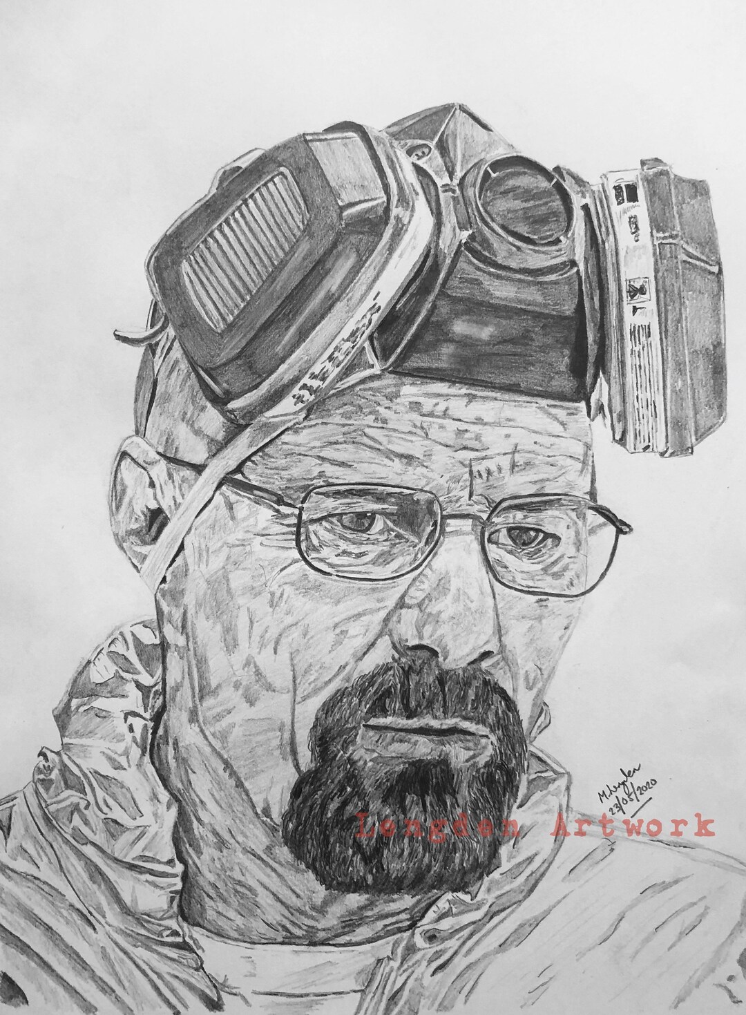 Walter White Pencil Sketch Print - Etsy