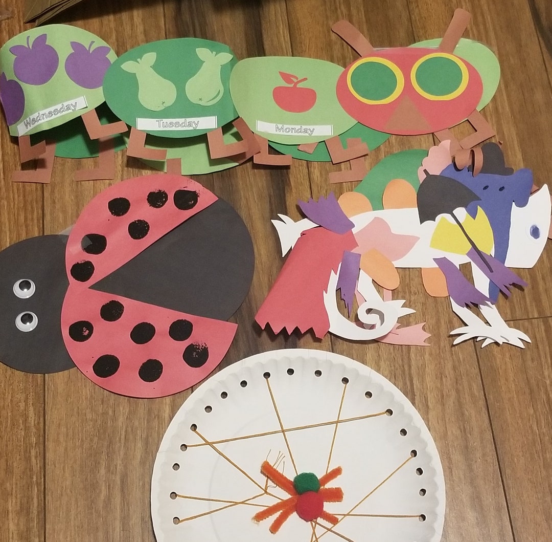 Eric Carle Book Craft Bundle - Etsy