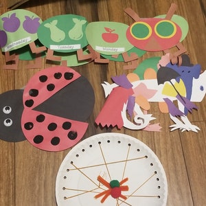 Eric Carle Book Craft Bundle - Etsy Canada