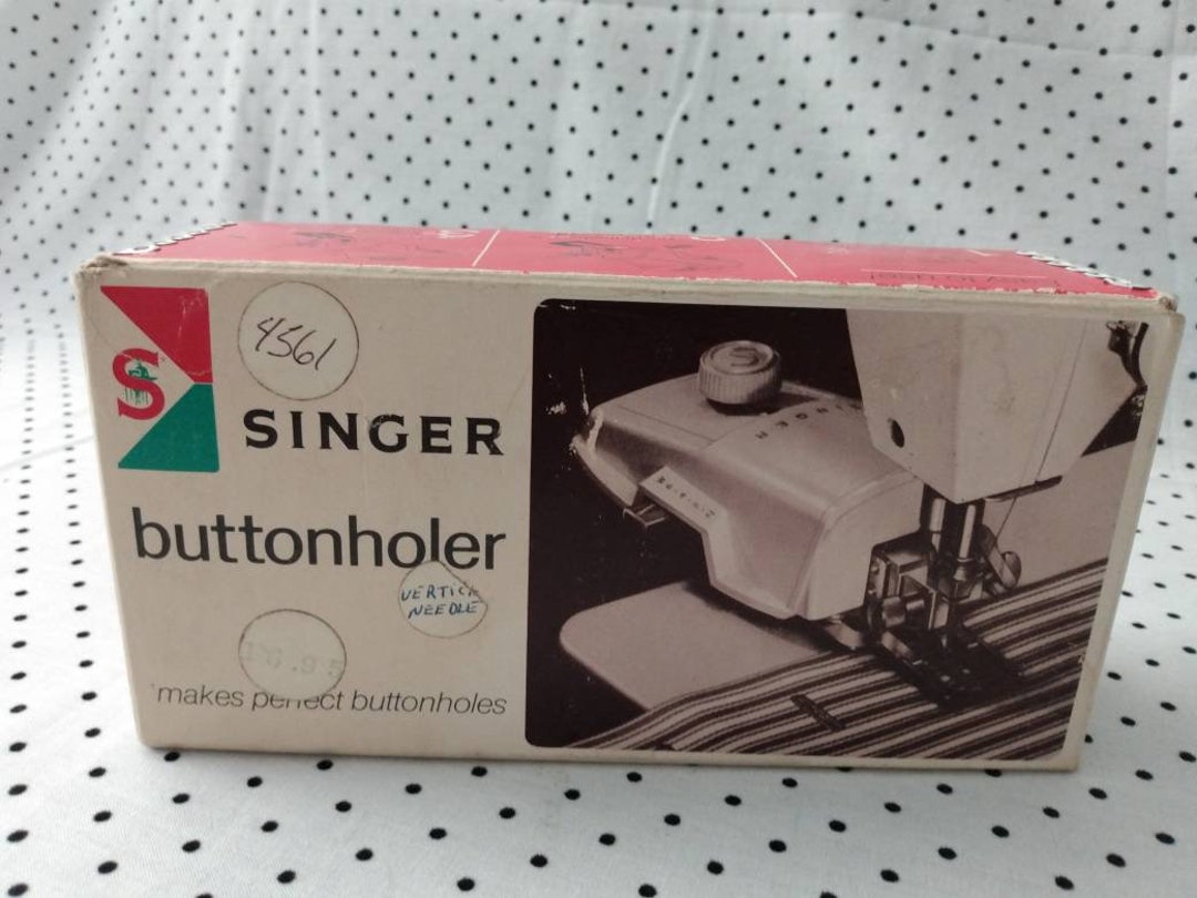 Vintage Singer Buttonholer - Etsy