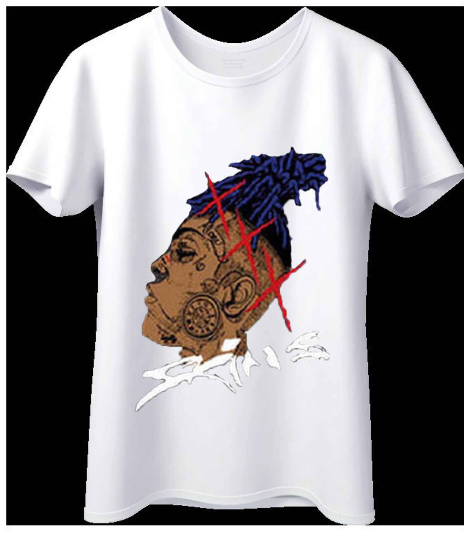 Xxx Tentacion Skins Album T Shirt Rip Xxx Tentacion T Shirt Etsy