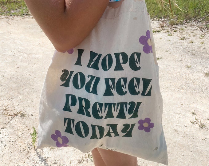 Happiness Tote Bag, Friendly Bag, Positive Bag, Everyday Bag ...