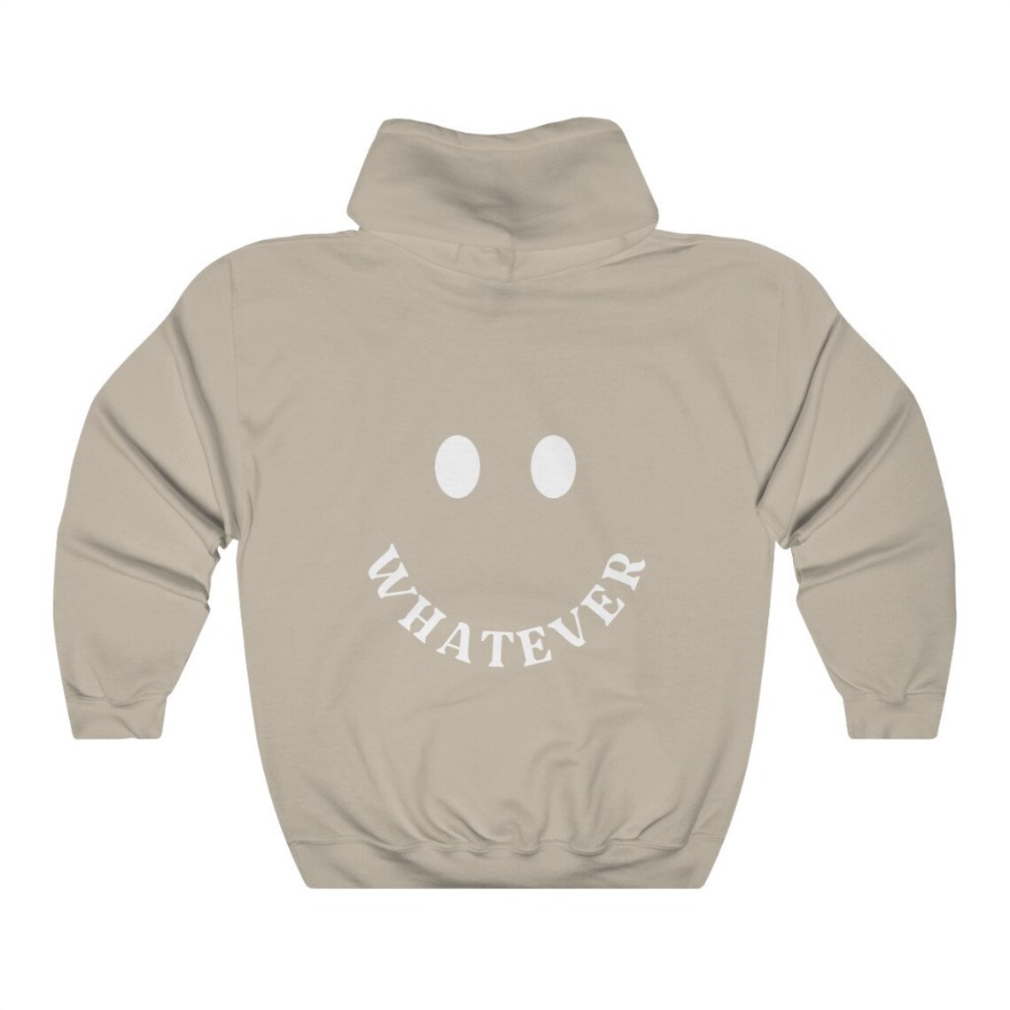 Whatever Smiley Face Hoodie - Etsy