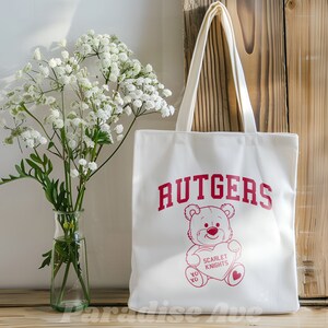 Custom College Tote Bag, Custom College Merch, Custom Sorority Bag ...