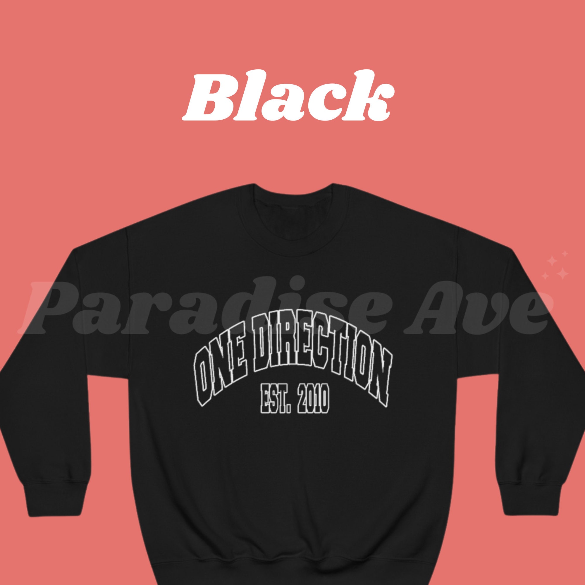 1D Anniversary Crewneck Sweatshirt 1D Merch - Etsy