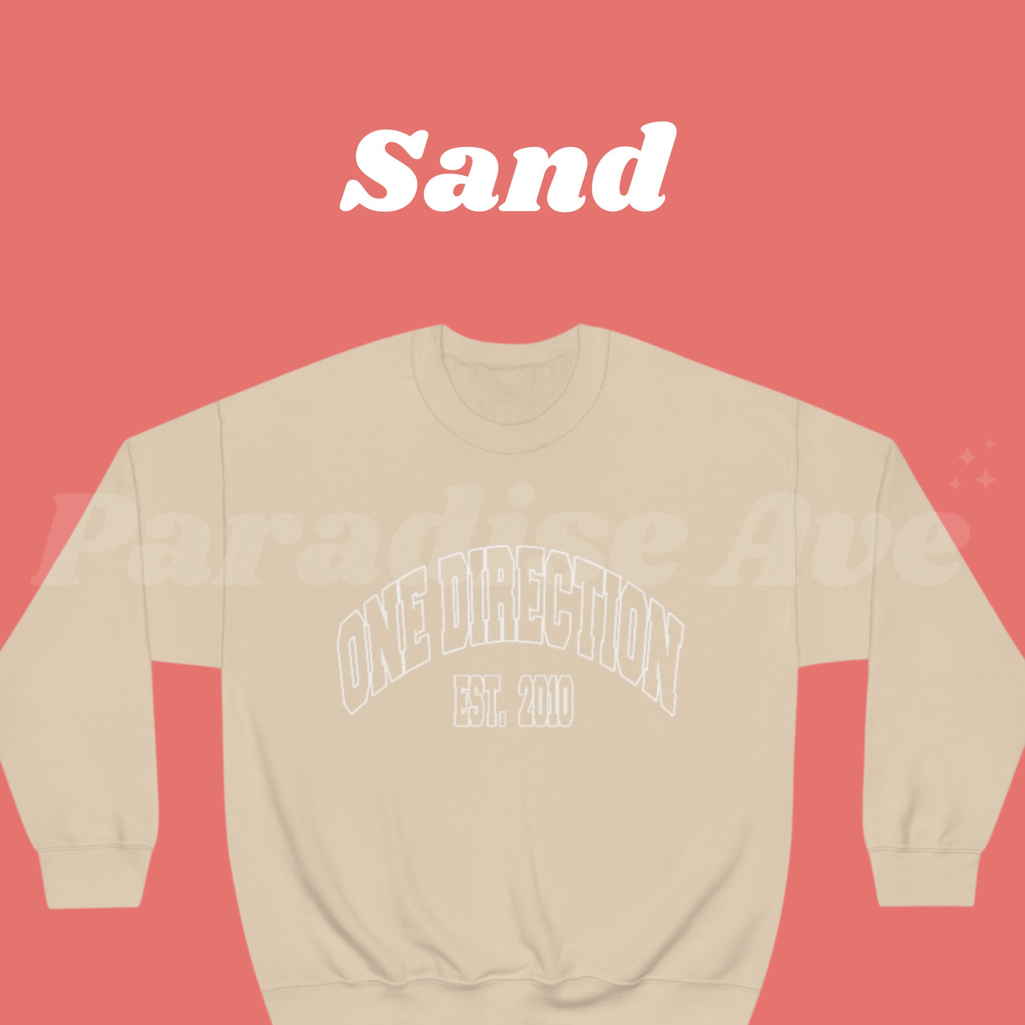 1D Anniversary Crewneck Sweatshirt 1D Merch - Etsy