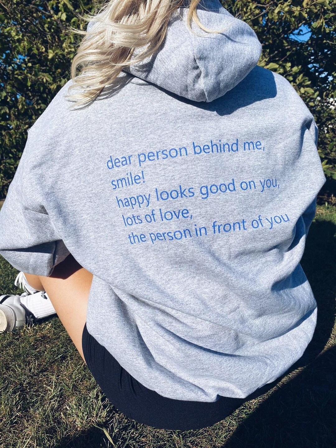Dear Person Behind Me Hoodie | Aesthetic Hoodie | Trendy Hoodie ...