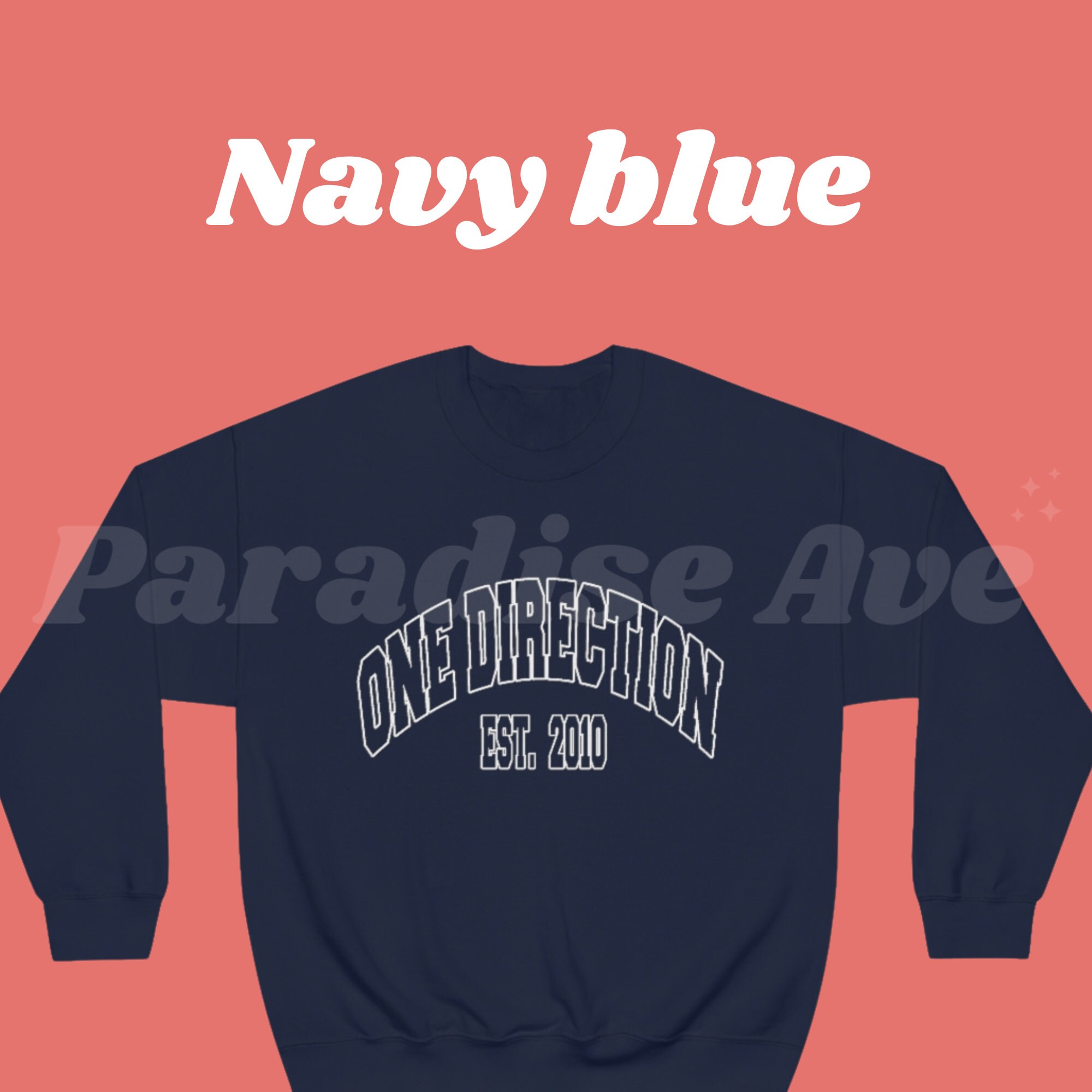 1D Anniversary Crewneck Sweatshirt 1D Merch - Etsy