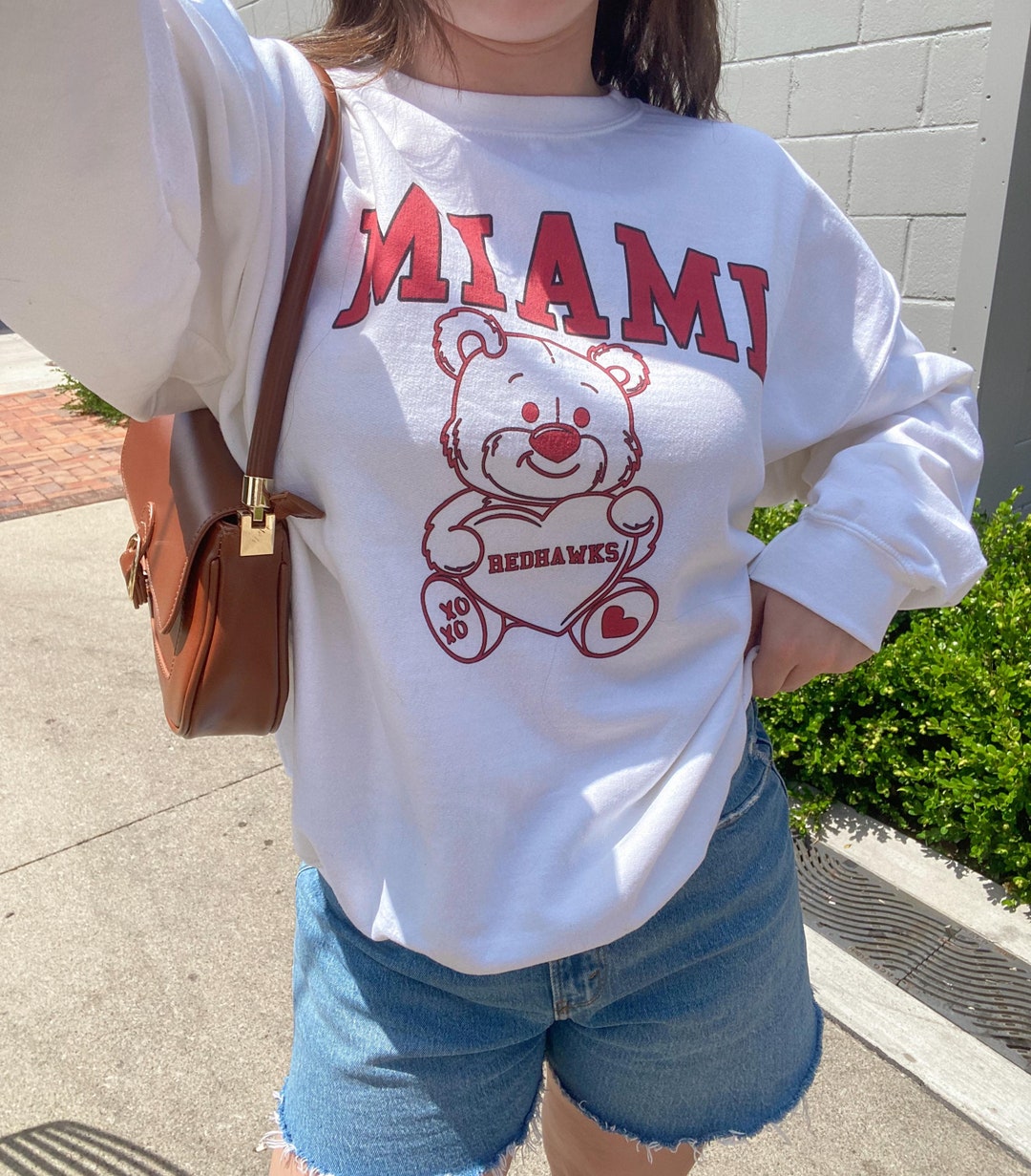 Custom College Sweatshirt | College Teddy Bear Sweatshirt | Custom ...