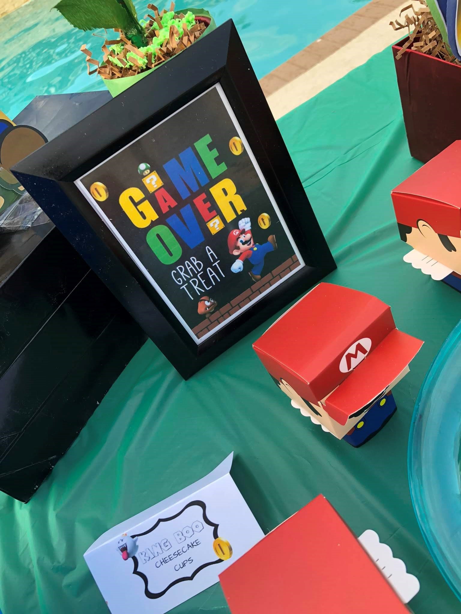 Super Mario Party Food & Treat Signs - Etsy