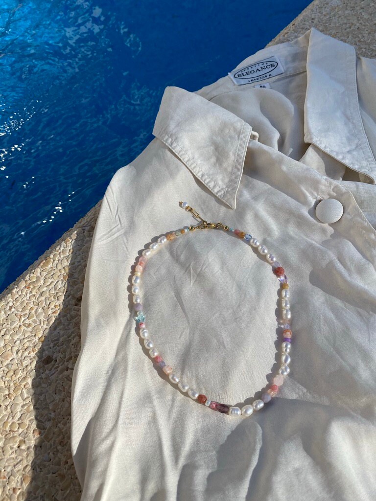 Pastel Color Choker | Etsy