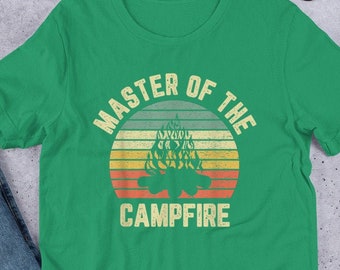 Camping Tee Shirt - Etsy