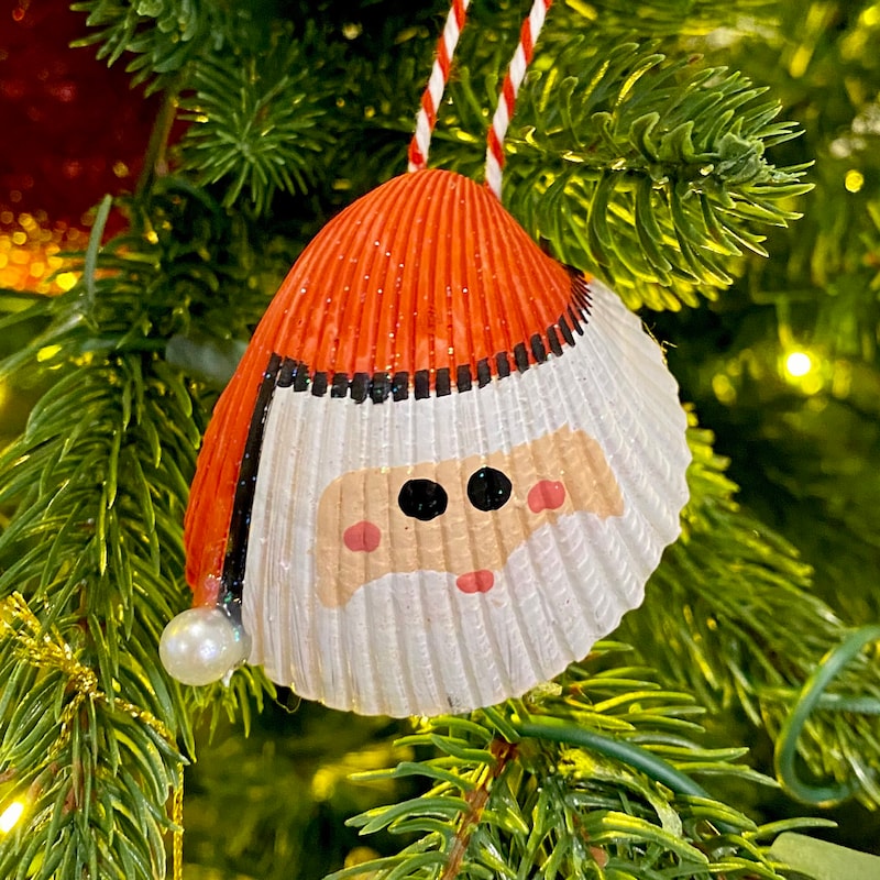 Santa Shells - Etsy