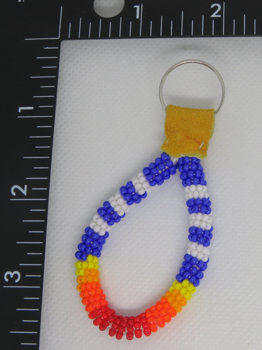 Native American Beaded Key Chain - Shoshone-bannock - Etsy