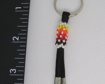 Handmade Native American Beaded Mini Moccasin Key Chain - Etsy
