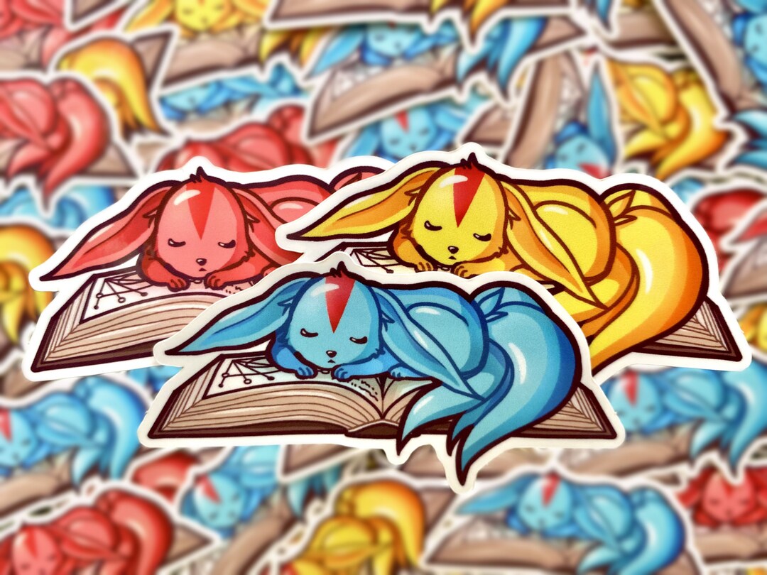 Final Fantasy XIV Sleeping Carbuncle Summoner Vinyl Waterproof Stickers ...