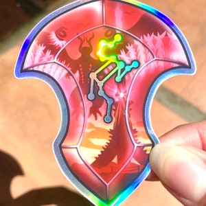 Final Fantasy XIV Convocation Constellation Stone Holographic Vinyl ...