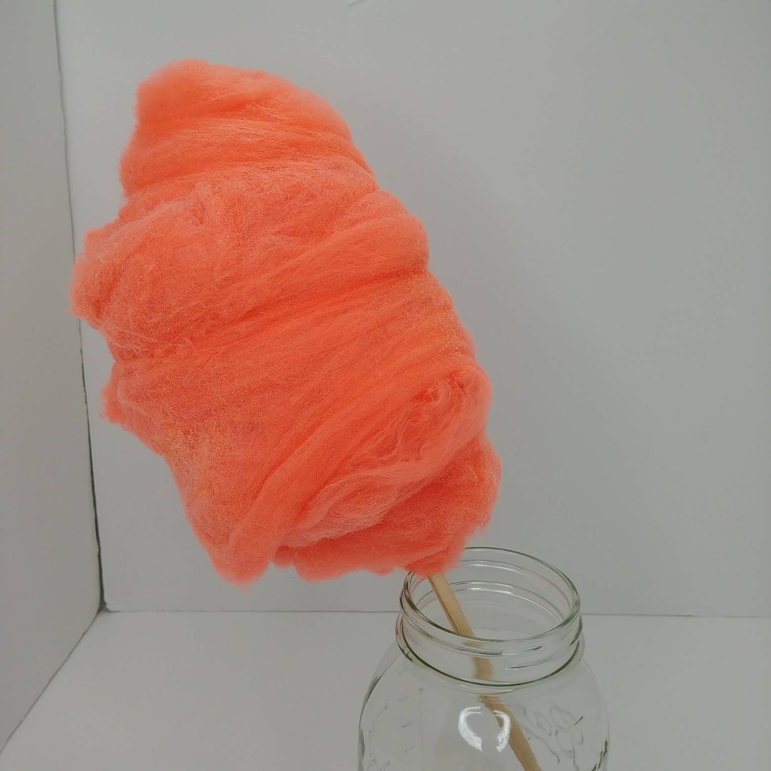 Fake Cotton Candy, Orange Cotton Candy, Fake Sweets, Food Props, Photo ...